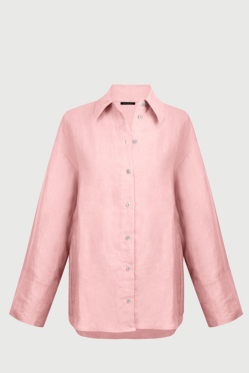 Flamingo Ivy Relaxed Shirt – ANDREA & JOEN