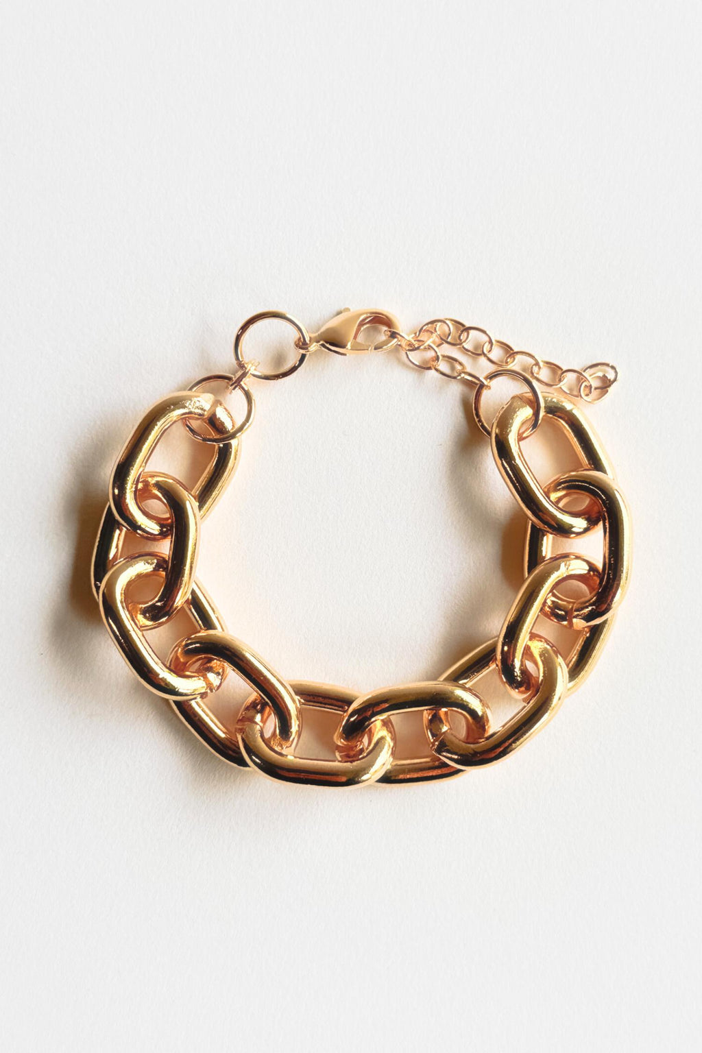 18K Chunky Link Chain Bracelet – ANDREA & JOEN